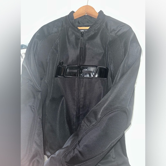ICON | Jackets & Coats | Icon Hooliganz Stealth Motorcycle Jacket ...